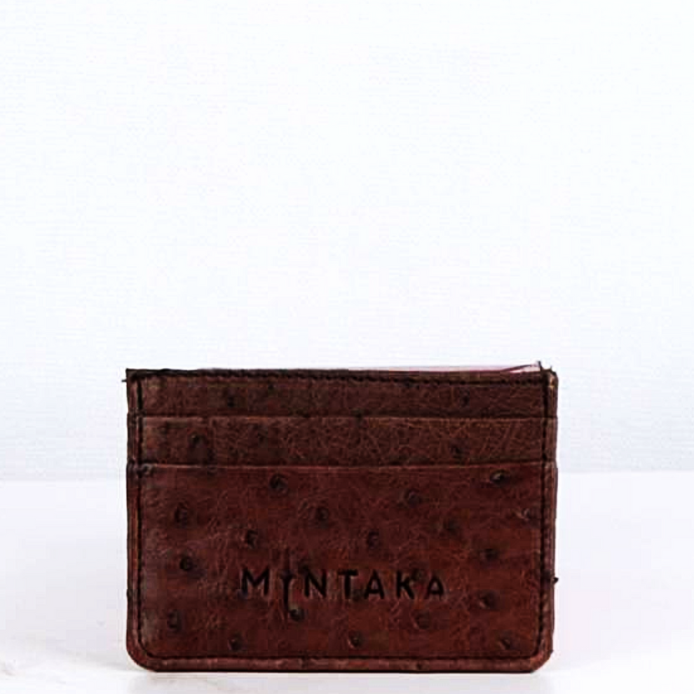 Mintaka Ostrich Star Card Holder – Mintaka Bags